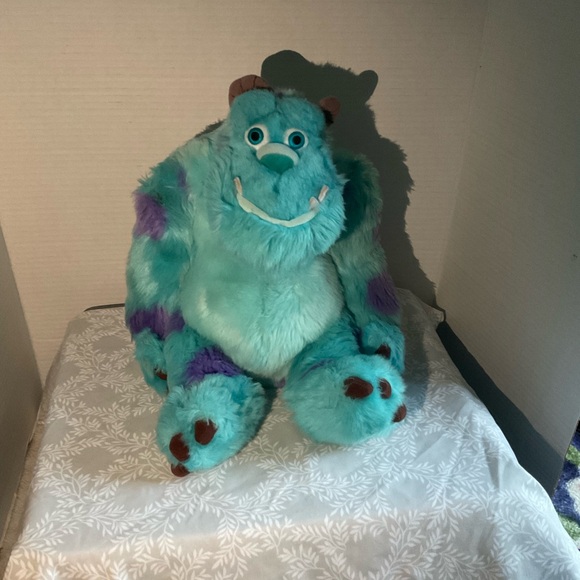 Disney | Toys | Plush Monster Toy Blue And Purple | Poshmark